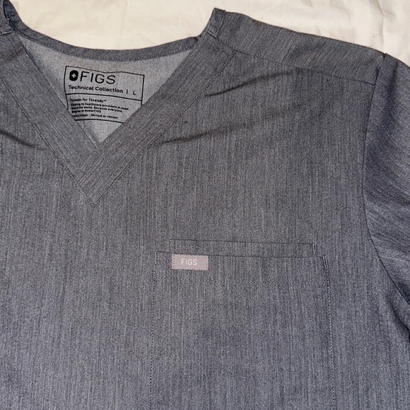 Figs | Shirts | Figs Scrub Top Leon Two Pocket | Poshmark